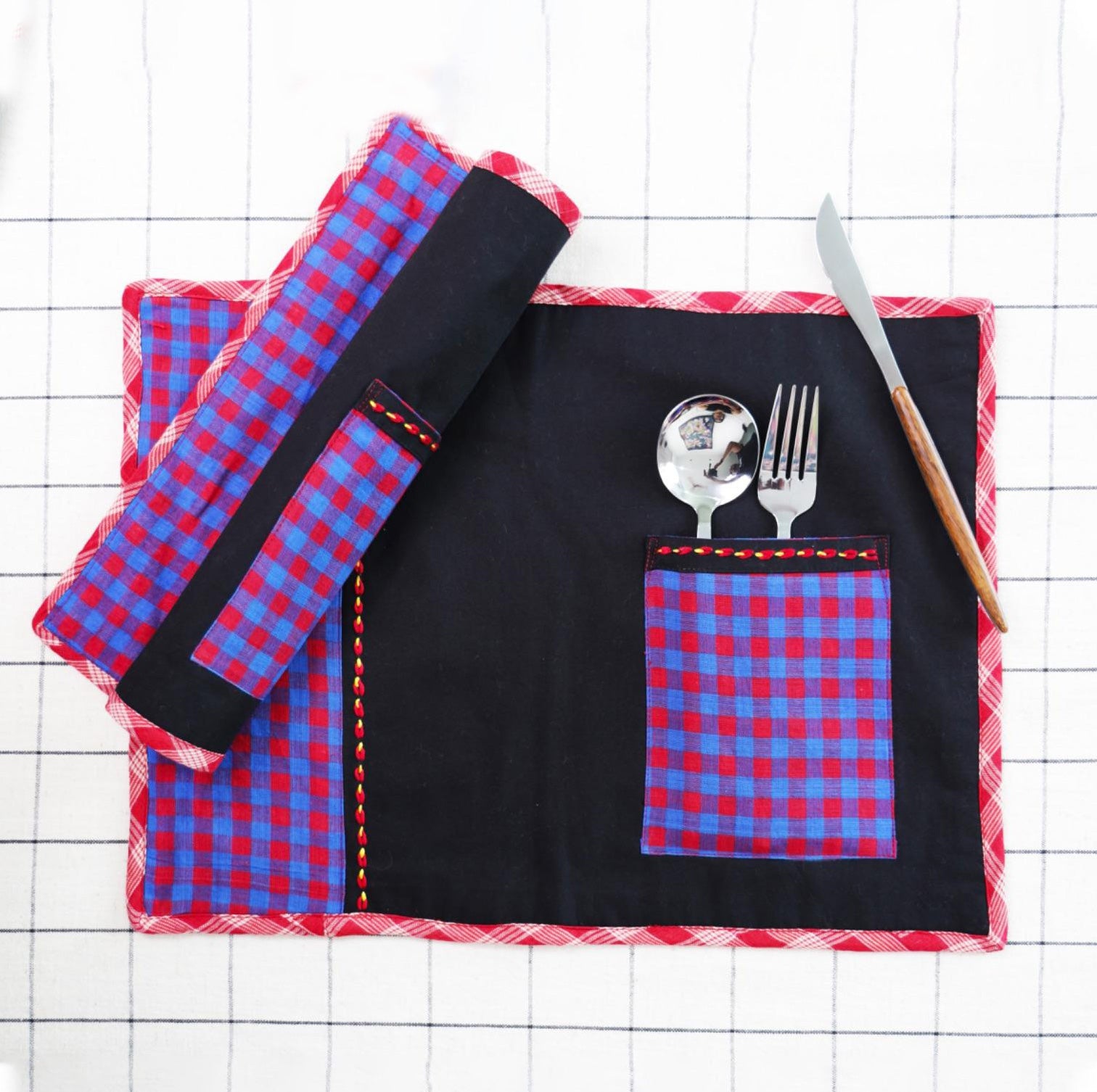 Royal Checkmate | Table Mats | Set of 2 – 145 East Official